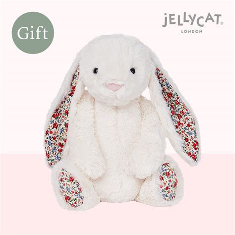 젤리캣 블라썸 크림 버니 M 토끼애착인형 커플아이템 선물 인테리어소품 위시버킷