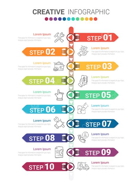 Infographic Timeline Vector