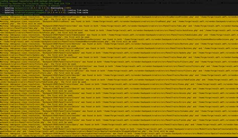Class CRUD Not Found Issue 1161 Laravel Backpack CRUD GitHub