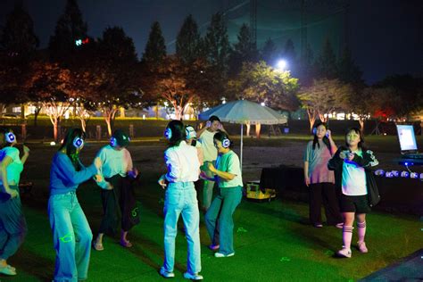 무소음 싸일런트dj디스코 레저체험 합천이야기