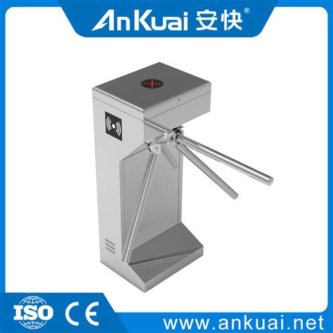 Access Control Qr Code RFID Reader Security Entrance Turnstile Mini Turnstile Gate And Access