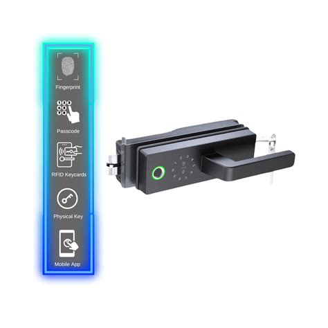 Glass Swing Door Smart Lock Smart Lock Deadbolt Swing Door Smart