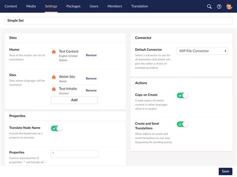 Translation Manager Our Umbraco