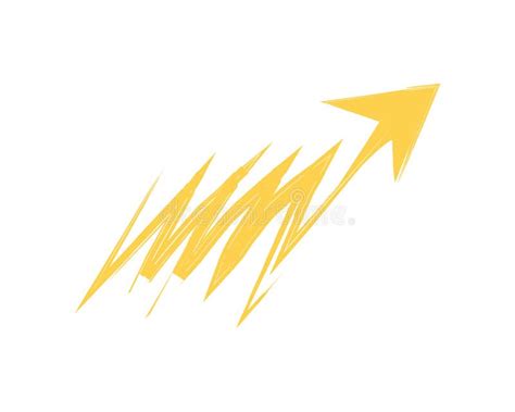 Yellow Arrow Geometric Shape Stock Vector Illustration Of Geometric Decoration 344860872