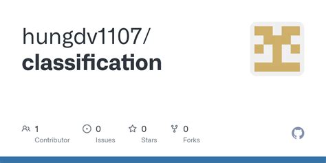 Github Hungdv Classification