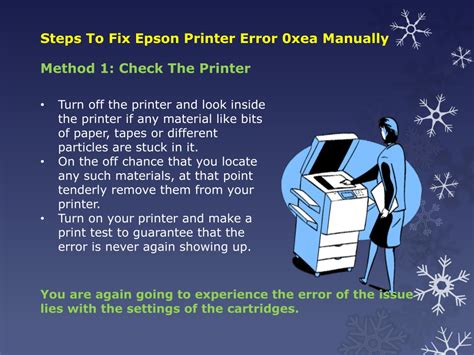 PPT Try These Method To Fix Epson Printer Error XEA PowerPoint Presentation ID