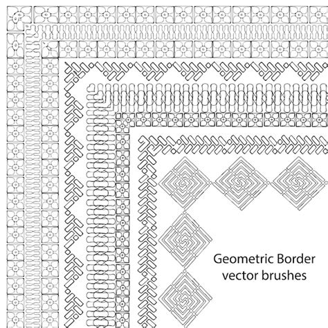 Premium Vector Pattern Border Celtic And Geometric Vector Brush Premium Vector Pattern Border Celtic And Geometric Vector Brush