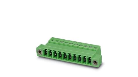 1858138 Conector De Pcb Macho Phoenix Contact De 12 Vías Paso 3 81mm Montaje Pcb