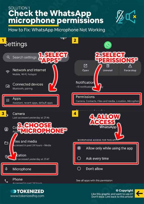Solved 6 Fixes For Whatsapp Audio Not Working — Tokenized