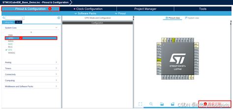 Stm32cubeide基础学习 基础外设初始化配置stm32ide警告此外围设备没有要配置的参数。 Csdn博客