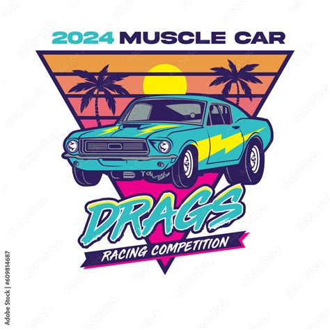 Drag Racing Logo Design