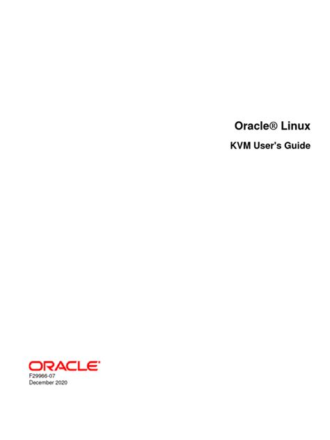 oracle linux kvm user guide pdf software repository virtualization