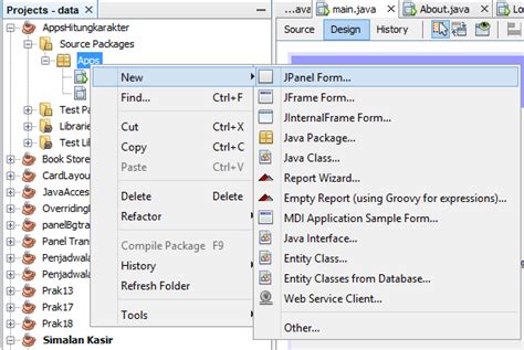 Cara Membuat Transisi Antar Jpanel Di Java Menggunakan Netbean 74
