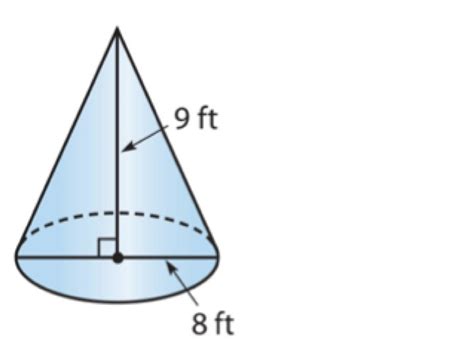 Volume Cone Cylinder Sphere