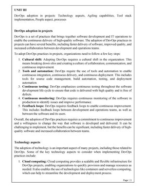 Devops LAB Manual III Year I Semester CONTINUOUS INTEGRATION AND CONTINUOUS DELIVERY USING