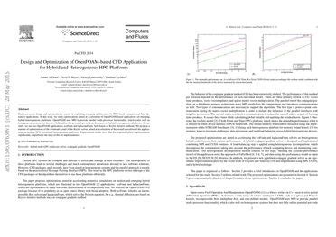 Design And Optimization Of OpenFOAM Based CFD Applications For Hybrid