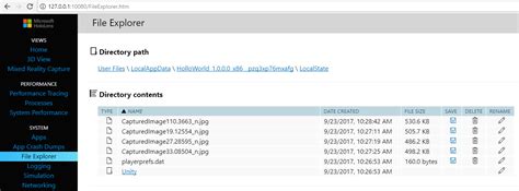 Hololens Contest 8 Weeks To Go Inputs Voice Raw Camera Locatable Camera Saving Photos