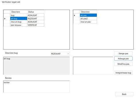 GitHub Eduardcadar BugManagement Bug Management Application Developed For University