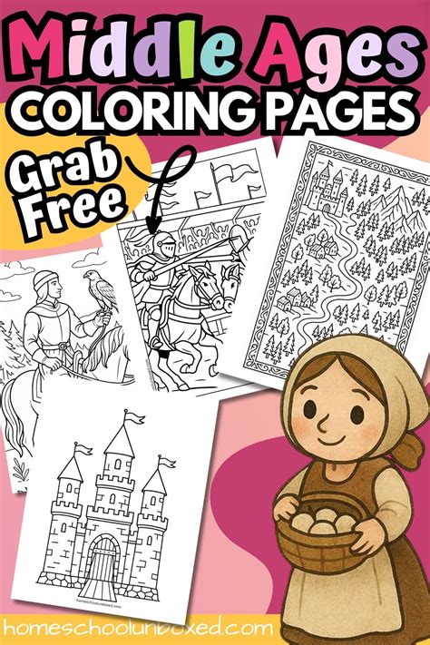 Middle Ages Coloring Pages
