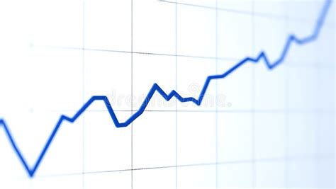 Upward Trend Graph Stock Market Growth Chart Stock Illustration