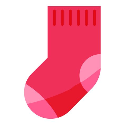 赤い靴下のイラスト にぎやかし
