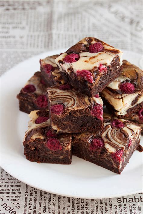 Чийзкейк браунис с малини Sunshines Kitchen