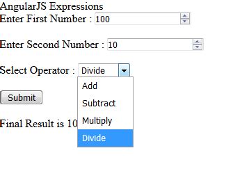 AngularJs Expressions How Expressions Works In AngularJS