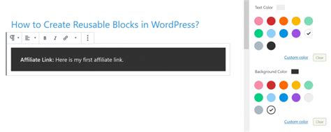 How To Create Reusable Blocks In Wordpress Webnots