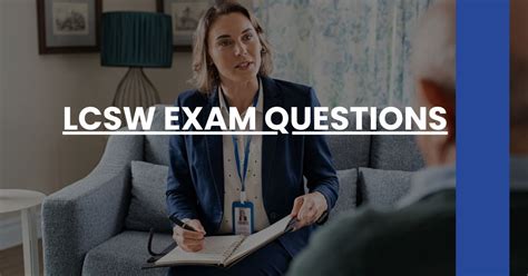 LCSW Exam Questions Social Worker Prep
