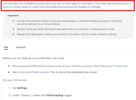 Microsoft Authenticator Backup Recovery Microsoft Qanda