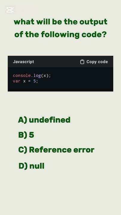 Javascript Quiz Coding Coders Codechallenge Youtubeshorts