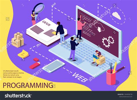 Programming Concept Banner Can Use Web Stock Vector Royalty Free 1304058778 Shutterstock