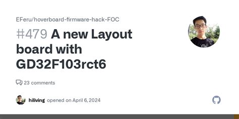A New Layout Board With Gd32f103rct6 · Issue 479 · Eferuhoverboard Firmware Hack Foc · Github