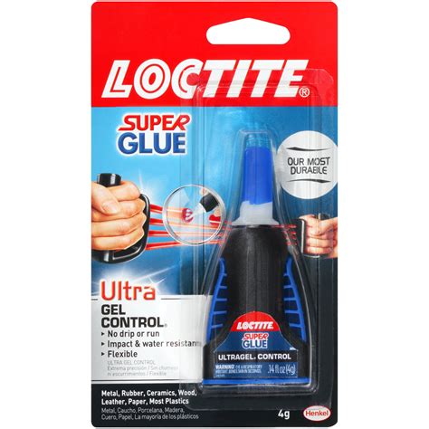 Loctite 1699233 Ultra Gel Control Super Glue 4g Bottles Case Of 12