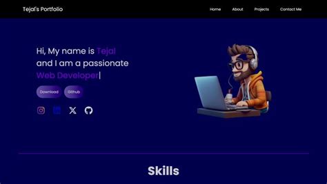 Tejal Mishra On Linkedin Portfolio Careergrowth Webdevelopment