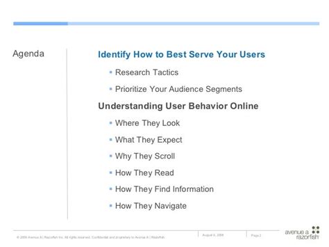 Understanding User Behavior Online