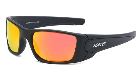 Kdeam Tr90 оправа модные поляризационные солнцезащитные очки мужские квадратные очки для