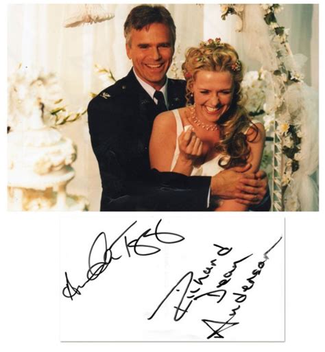 Richard Dean Anderson And Amanda Tapping Married