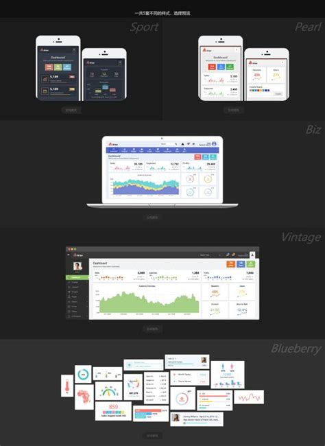 源码分享网站下载，高级html管理系统网页模板 17素材网