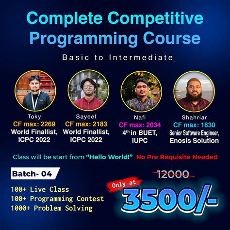 Cps Academy Competitive Programming Course Batch 7 Facebook
