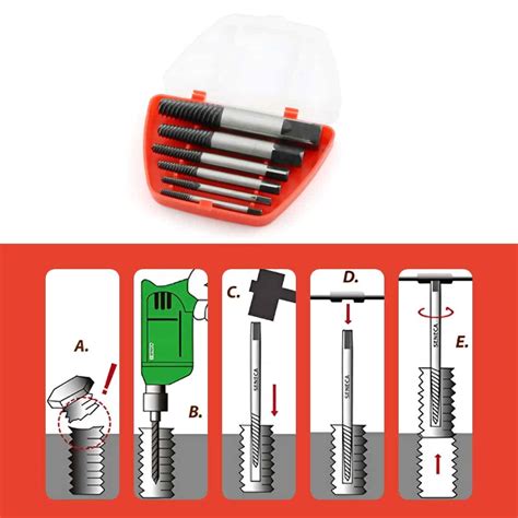 Fixoma® Extractor De Tornillos Kit De Herramientas Para Quitar