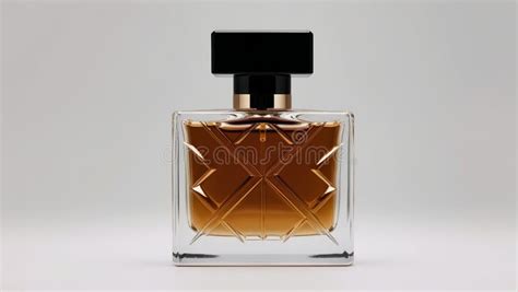 Perfume Mockup Design Portrait With Orange Liquid Stock Illustration Illustration Of Jewellery