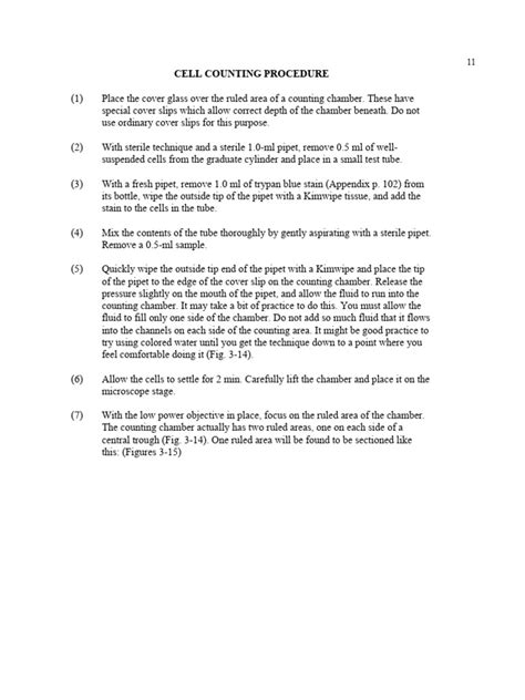 Cell Counting Proceedure Pdf Staining Cell Counting Proceedure Pdf Staining