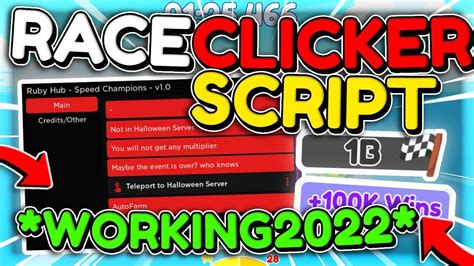 race clicker script hack pastebin 2022 auto farm youtube