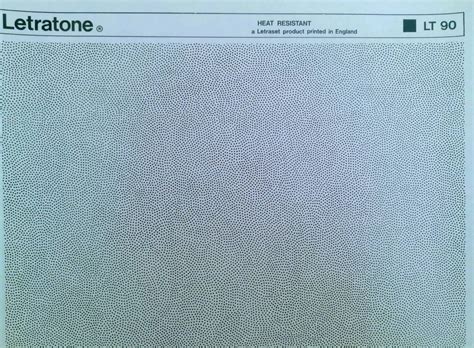 Dot Patterns Manga Screentone Letraset Adhesive Backing Sheets Tone Film Pattern Film