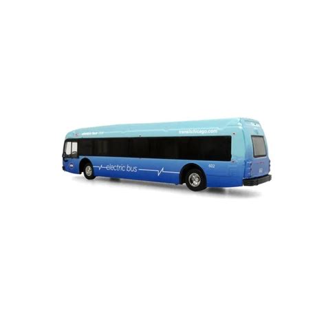 Iconic Replicas 870336 Proterra Zx5 Electric Transit Bus 2021 Chicago