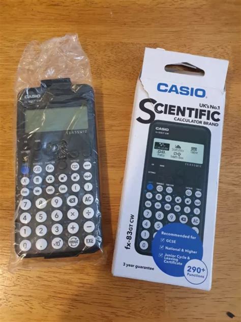 Casio Classwiz Fx 83gt Cw Scientific Calculator Black £899 Picclick Uk