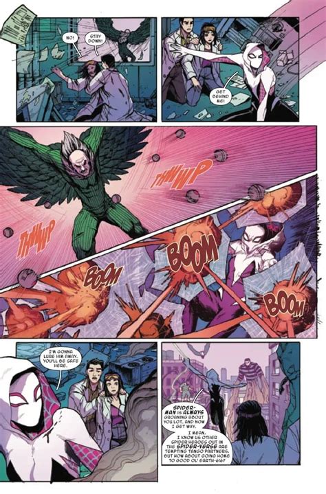 Spider Gwen Shadow Clones 1 Preview Supervillain Origin Story