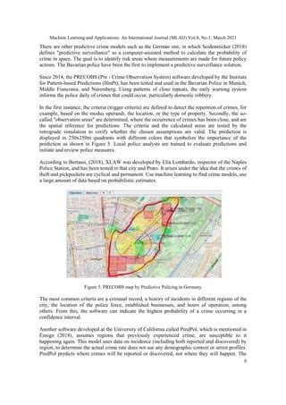 Artificial Intelligence Models For Crime Prediction In Urban Spaces PDF