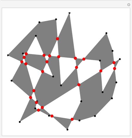Self Intersections In A Polygon Wolfram Demonstrations Project